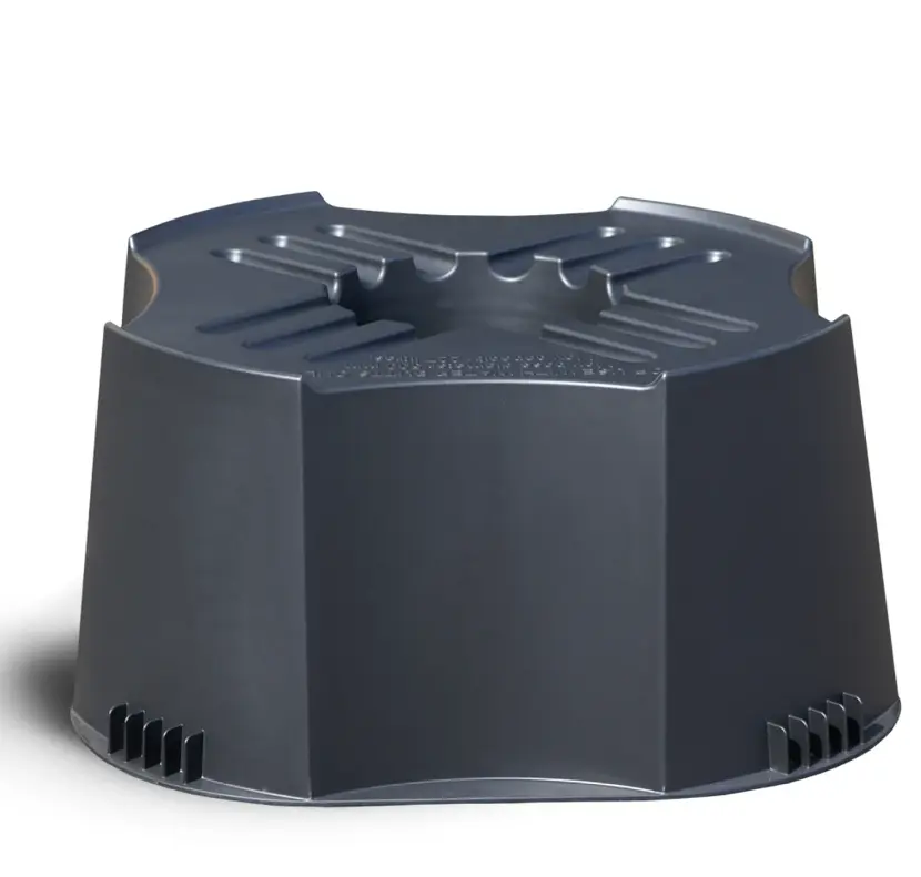 Harcostar Regenton Voet Ø 71 X H.38 Cm Zwart - Tuinland | Hét Tuincentrum van het Noorden ...